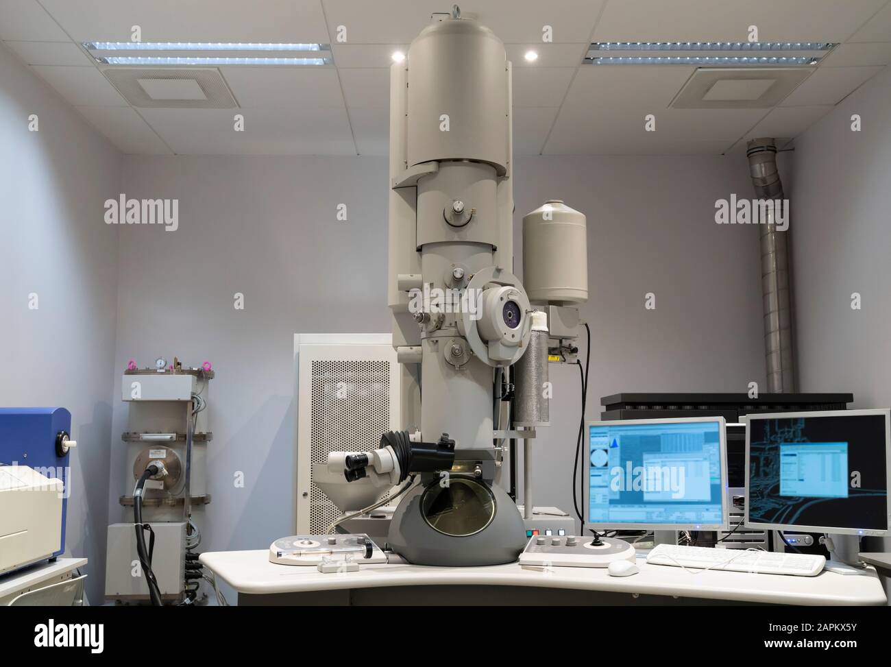 Device in a laboratory Stock Photo - Alamy