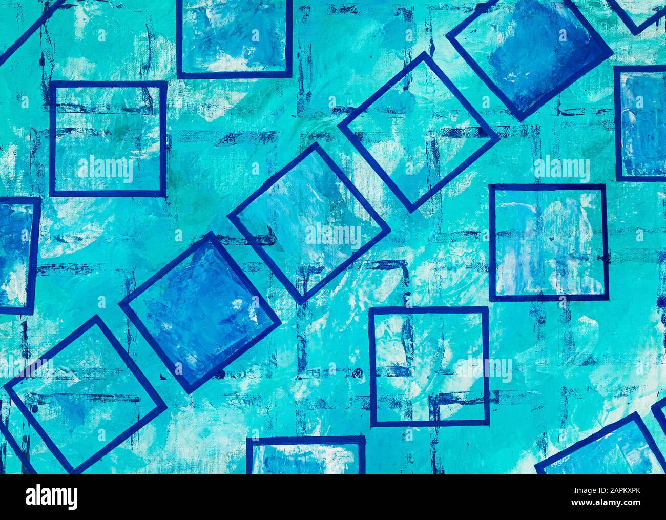 Colorful sqaures hi-res stock photography and images - Alamy