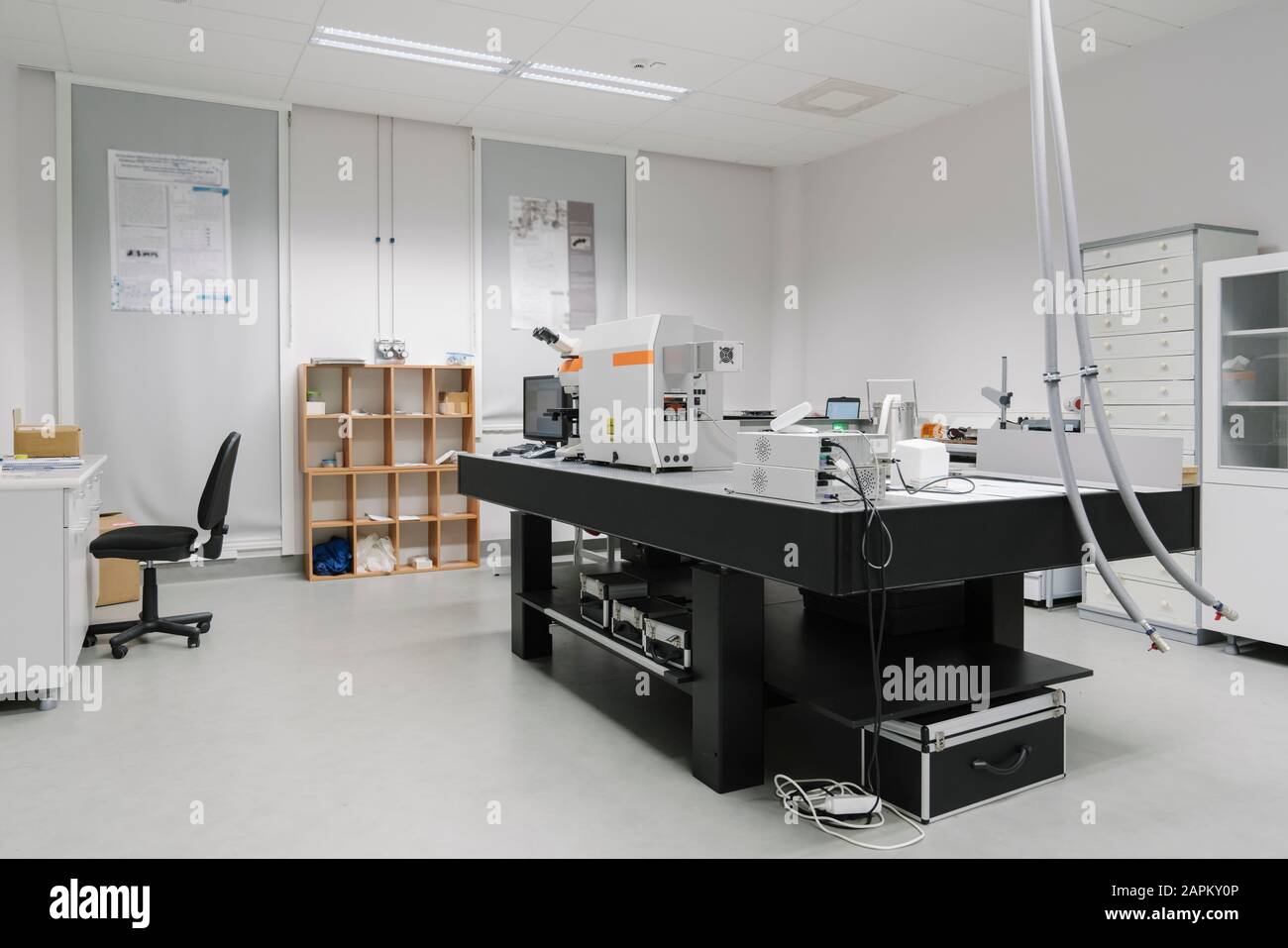 Interior of a laboratory Stock Photo - Alamy