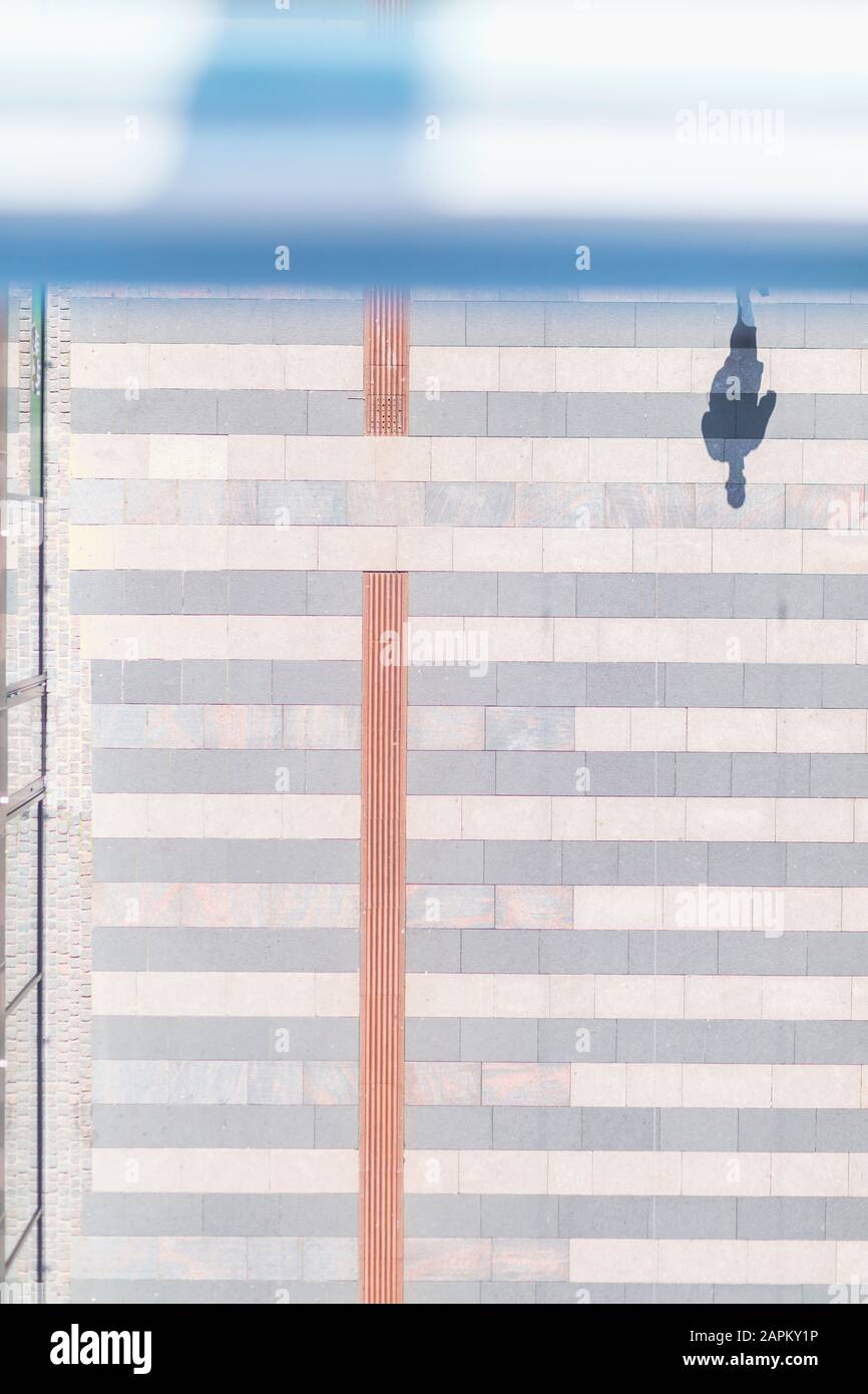 Shadow pedestrian seen from above hi-res stock photography and images ...