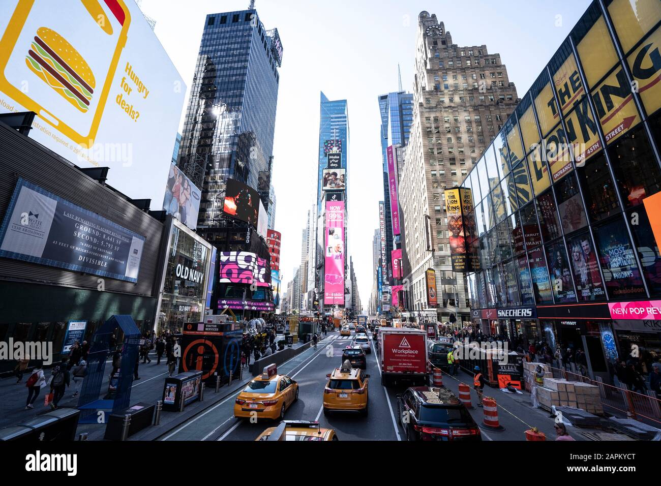 USA, New York, Times Square Stock Photo - Alamy