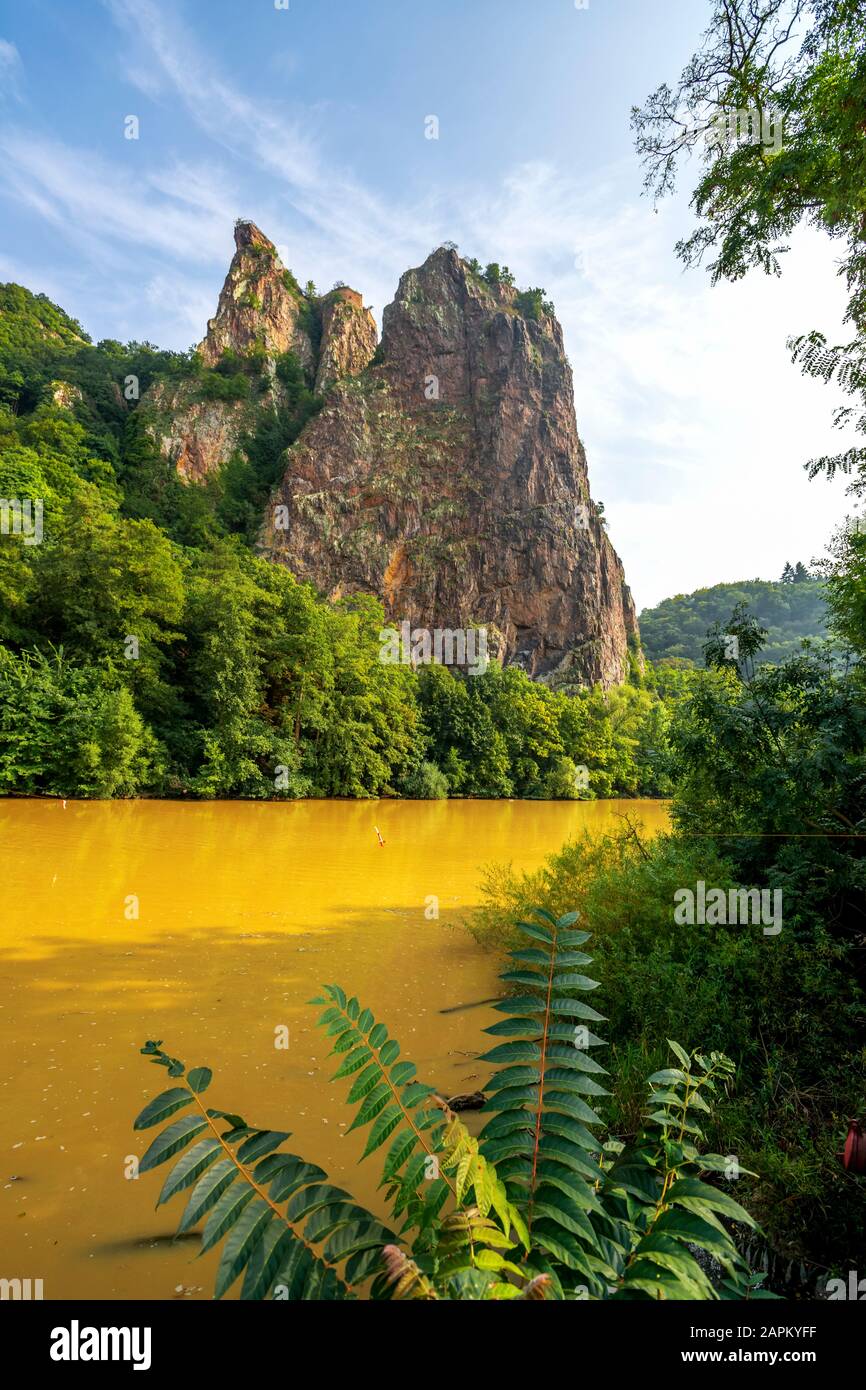 Rheingrafenstein rock formation hi-res stock photography and images - Alamy