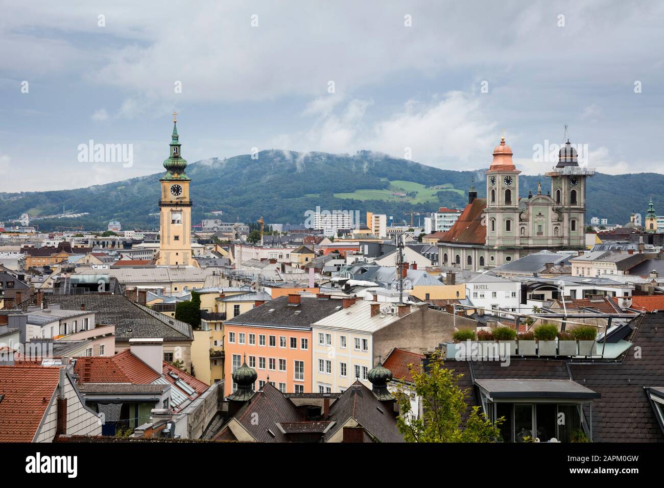 Austria upper linz building hi-res stock photography and images - Alamy