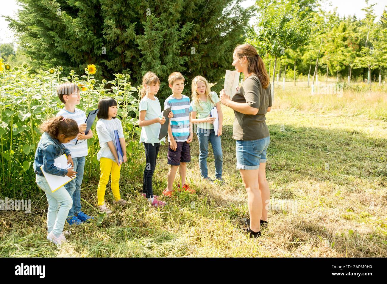 Learning with nature hi-res stock photography and images - Alamy