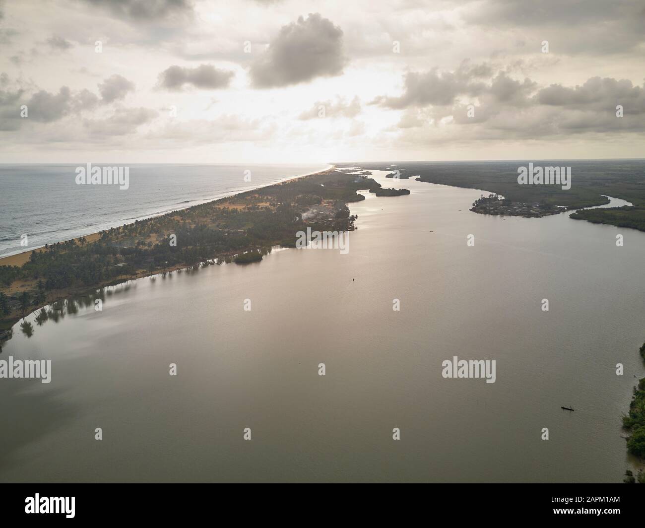 Grand popo lagoon hi-res stock photography and images - Alamy