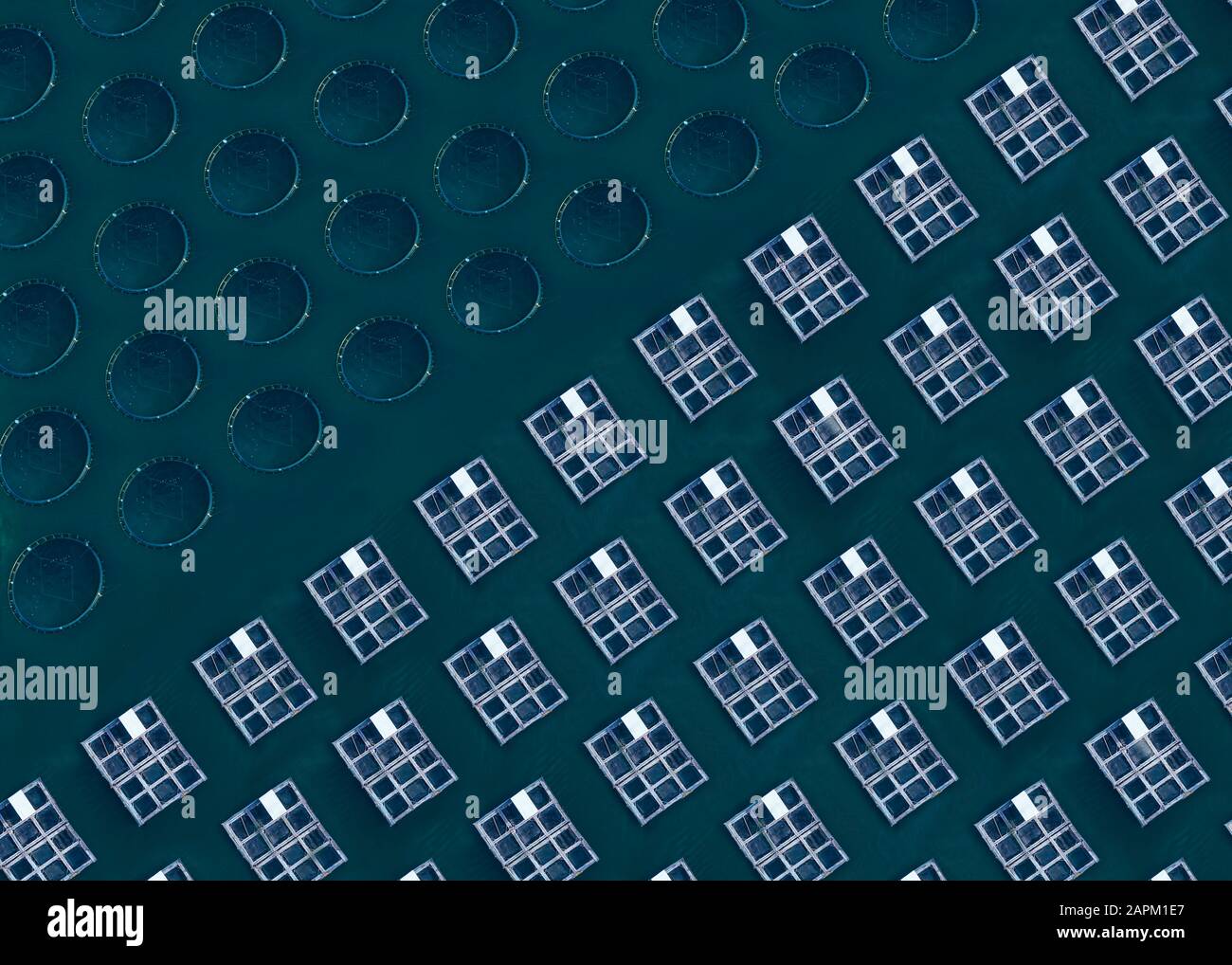 Floating farm aerial hi-res stock photography and images - Alamy