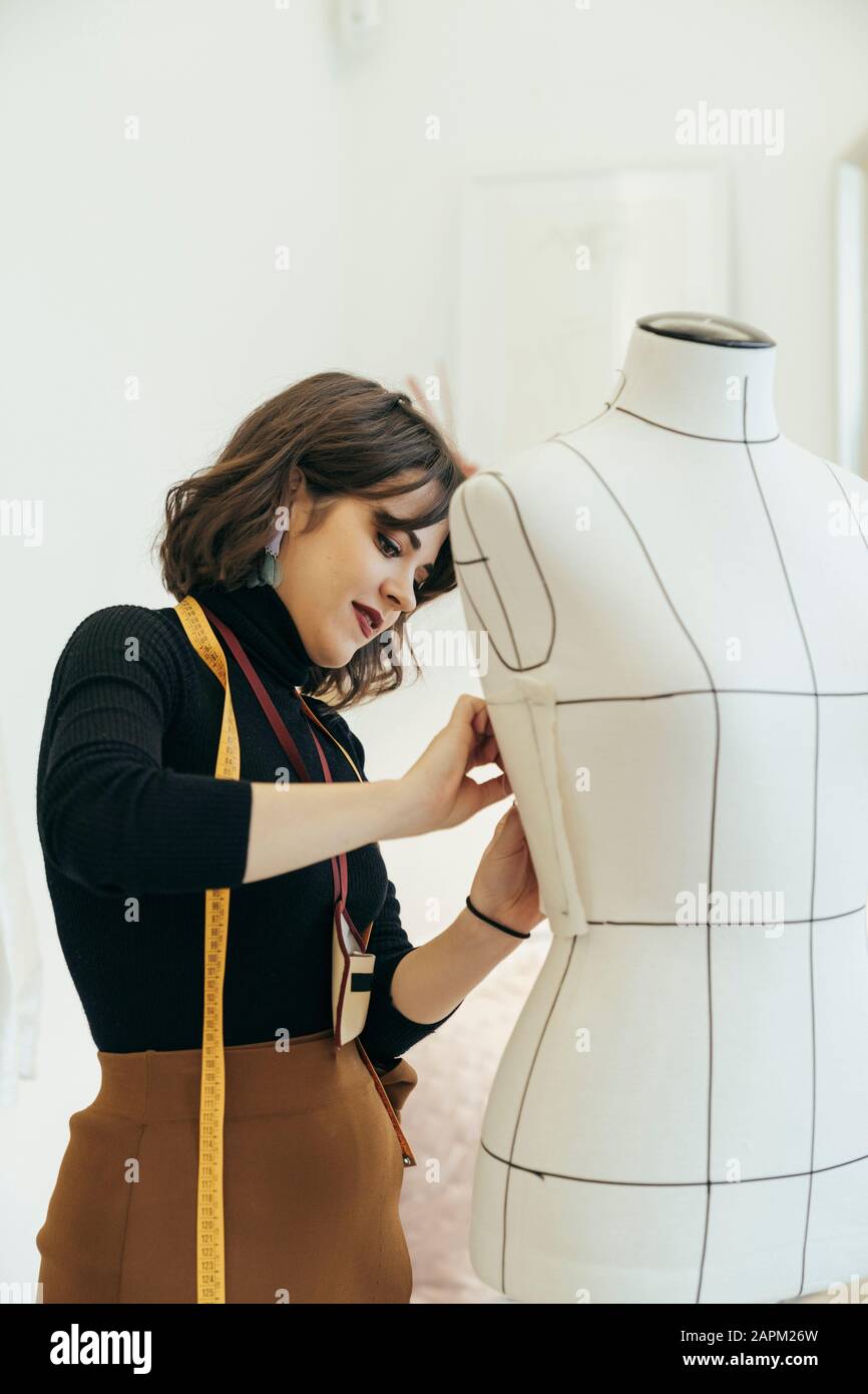 Fashion designer at work Stock Photo - Alamy