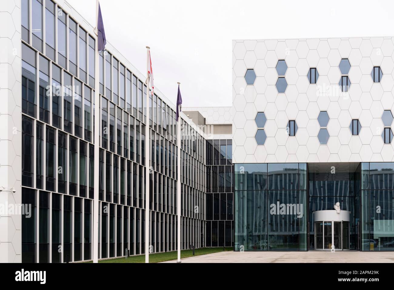 Exterior of a modern building, Vilnius, Lithuania Stock Photo - Alamy