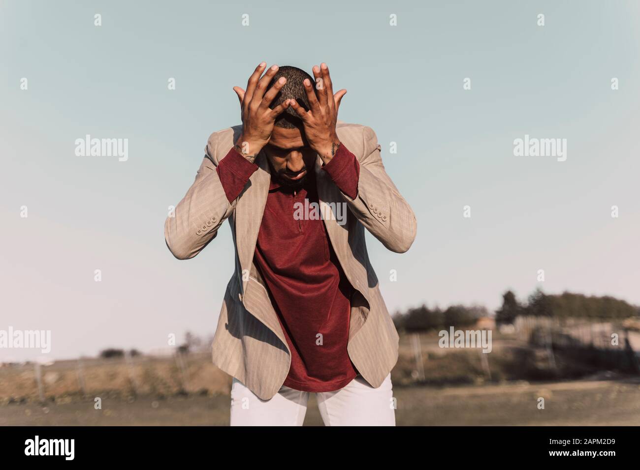 Desperate young hi-res stock photography and images - Alamy