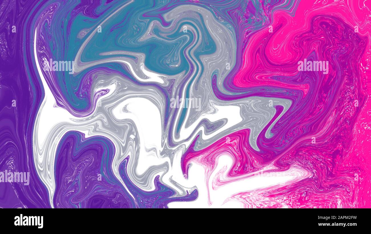 Colored paint mixed together Stock Photo - Alamy