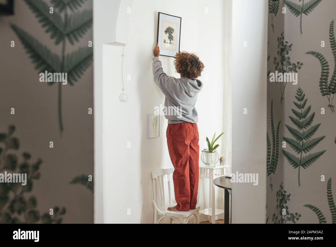 Hanging curls hi-res stock photography and images - Alamy