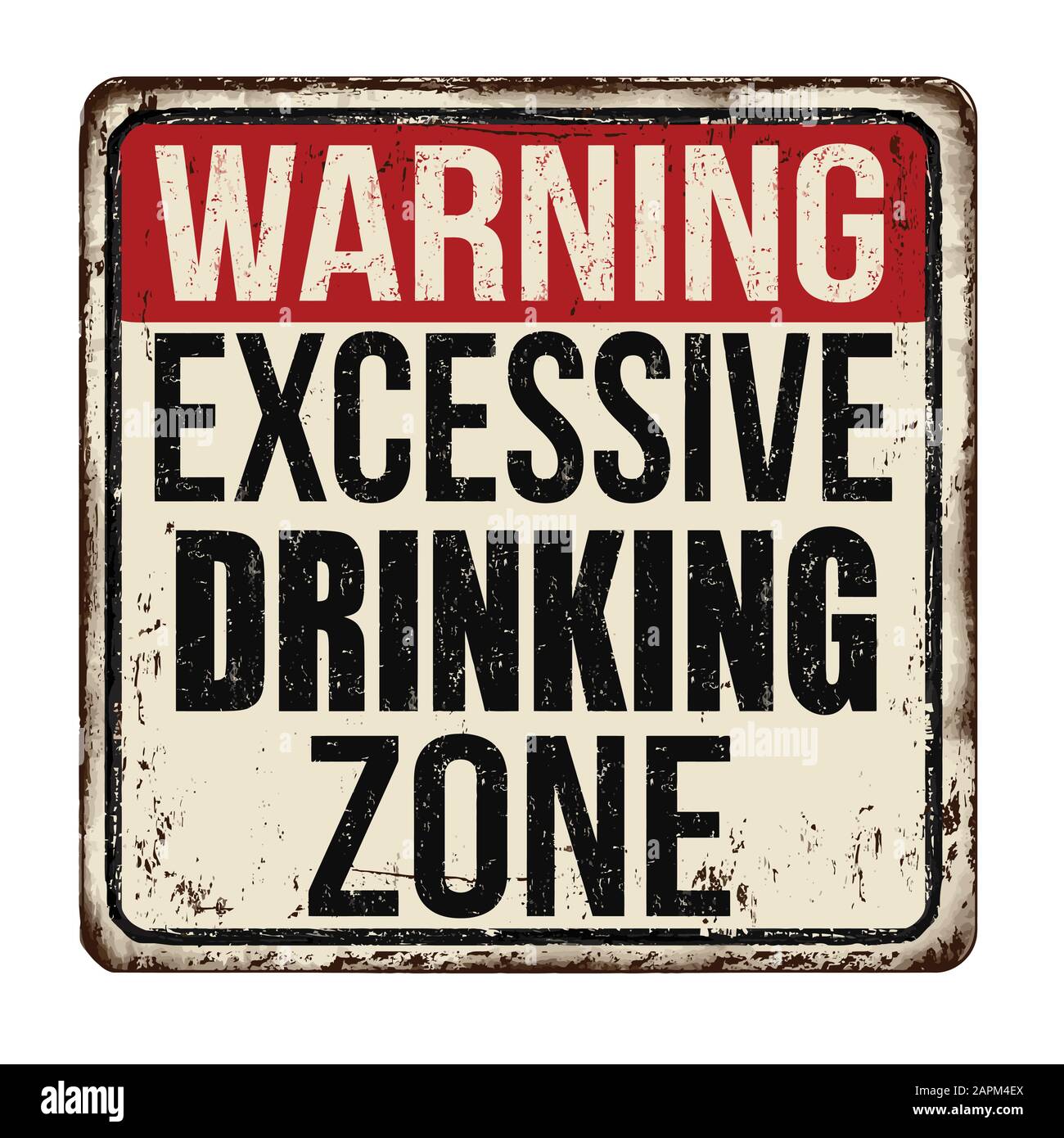 Excessive drinking Stock Vector Images - Alamy