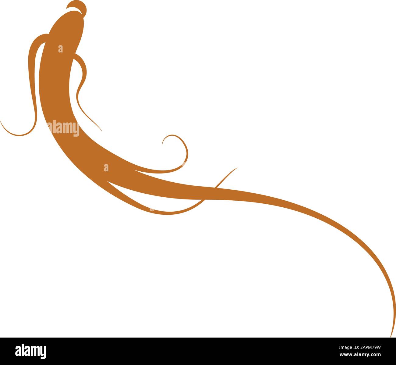 Ginseng vector icon illustration design template Stock Vector Image ...