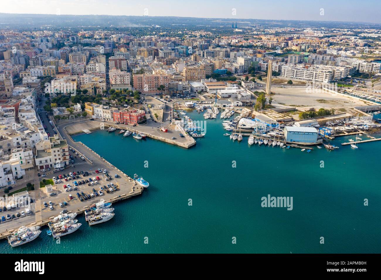 Port at Monopoli, Puglia, Italy Stock Photo - Alamy
