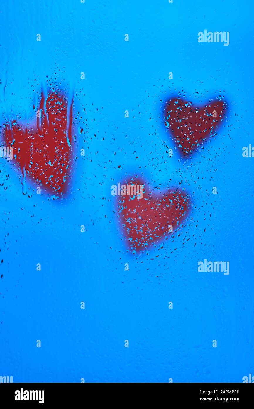 Valentines day heart shapes Stock Photo - Alamy