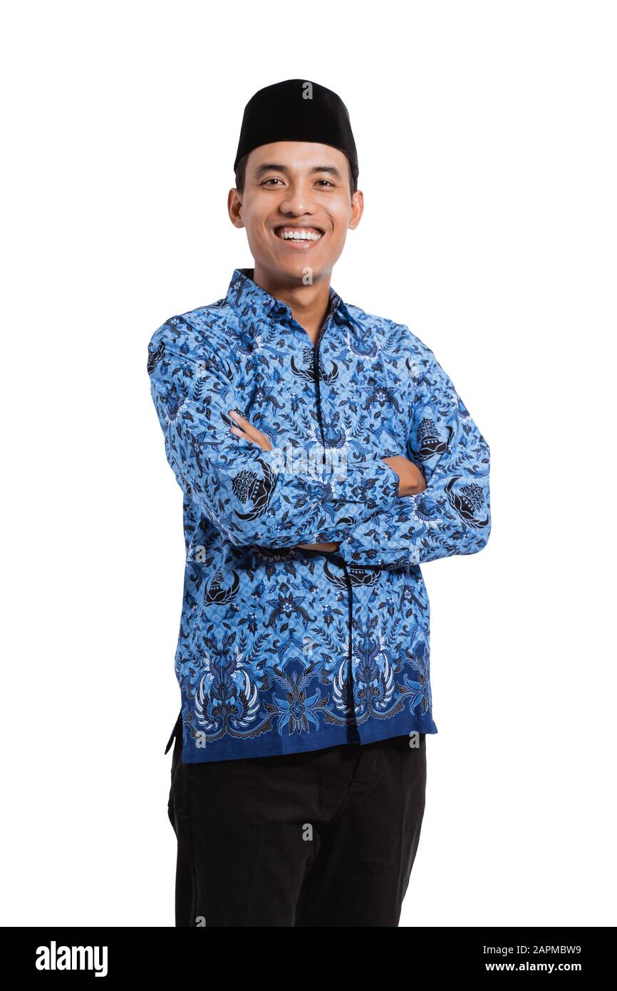 Handsome batik hi-res stock photography and images - Alamy