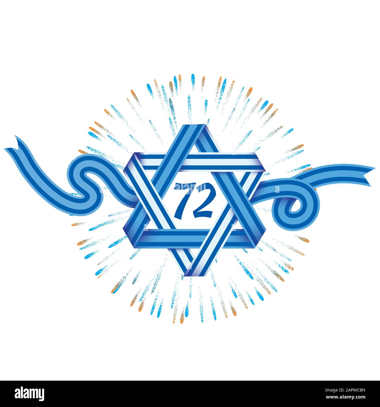 Independence day israel fireworks hi-res stock photography and images ...