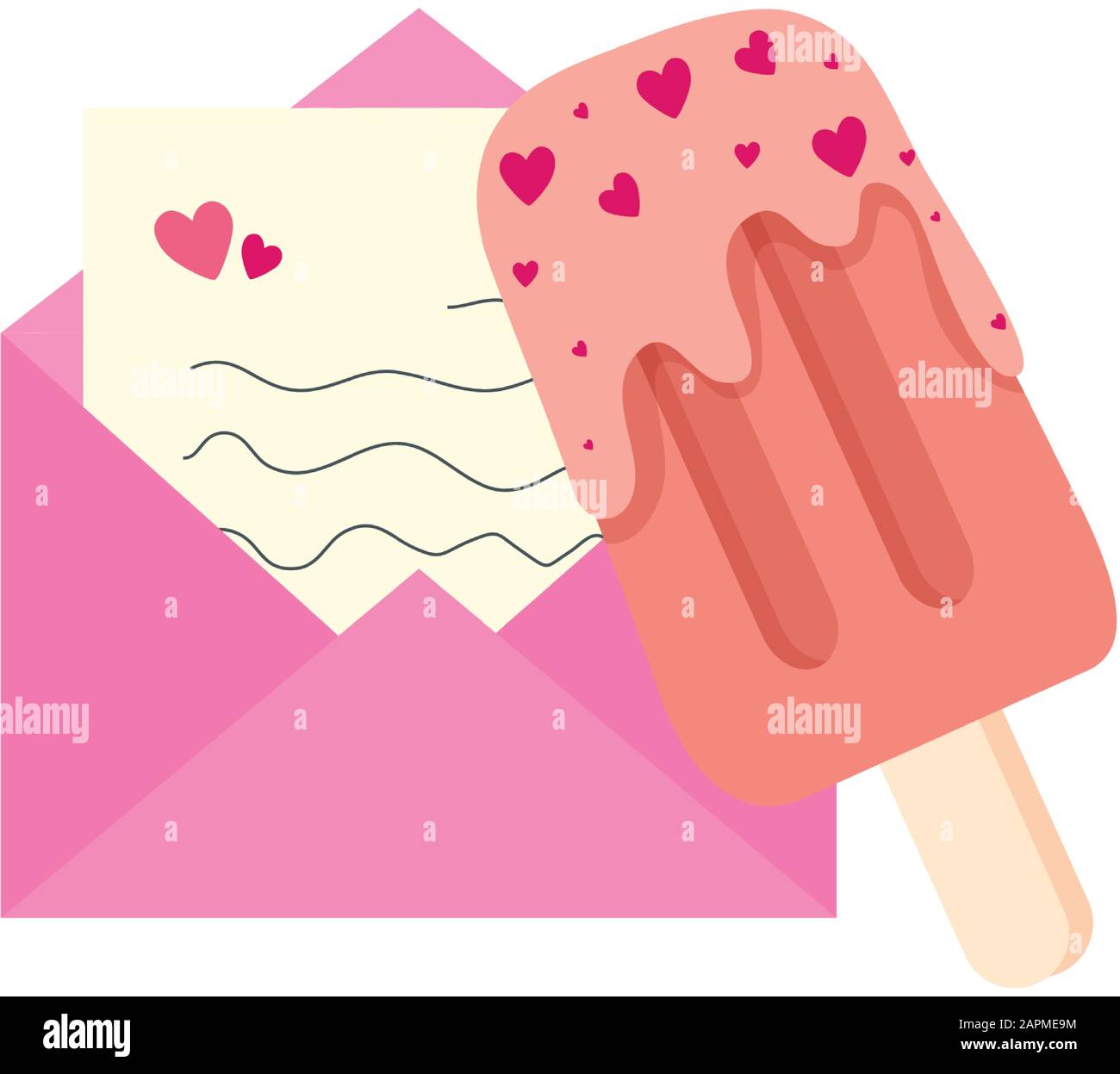 Empty ice cream cartoon Stock Vector Images - Alamy