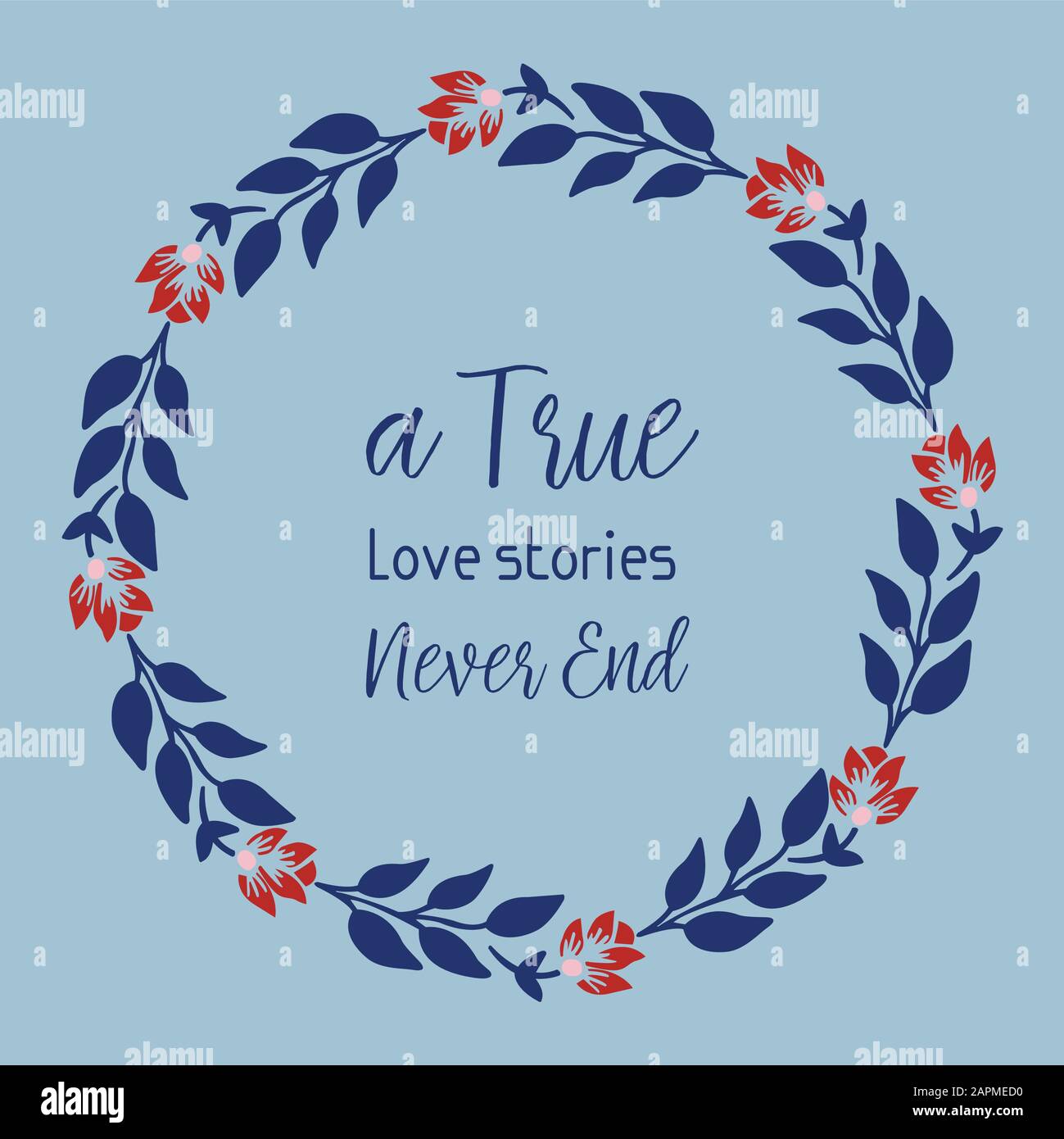 True romance poster Stock Vector Images - Alamy