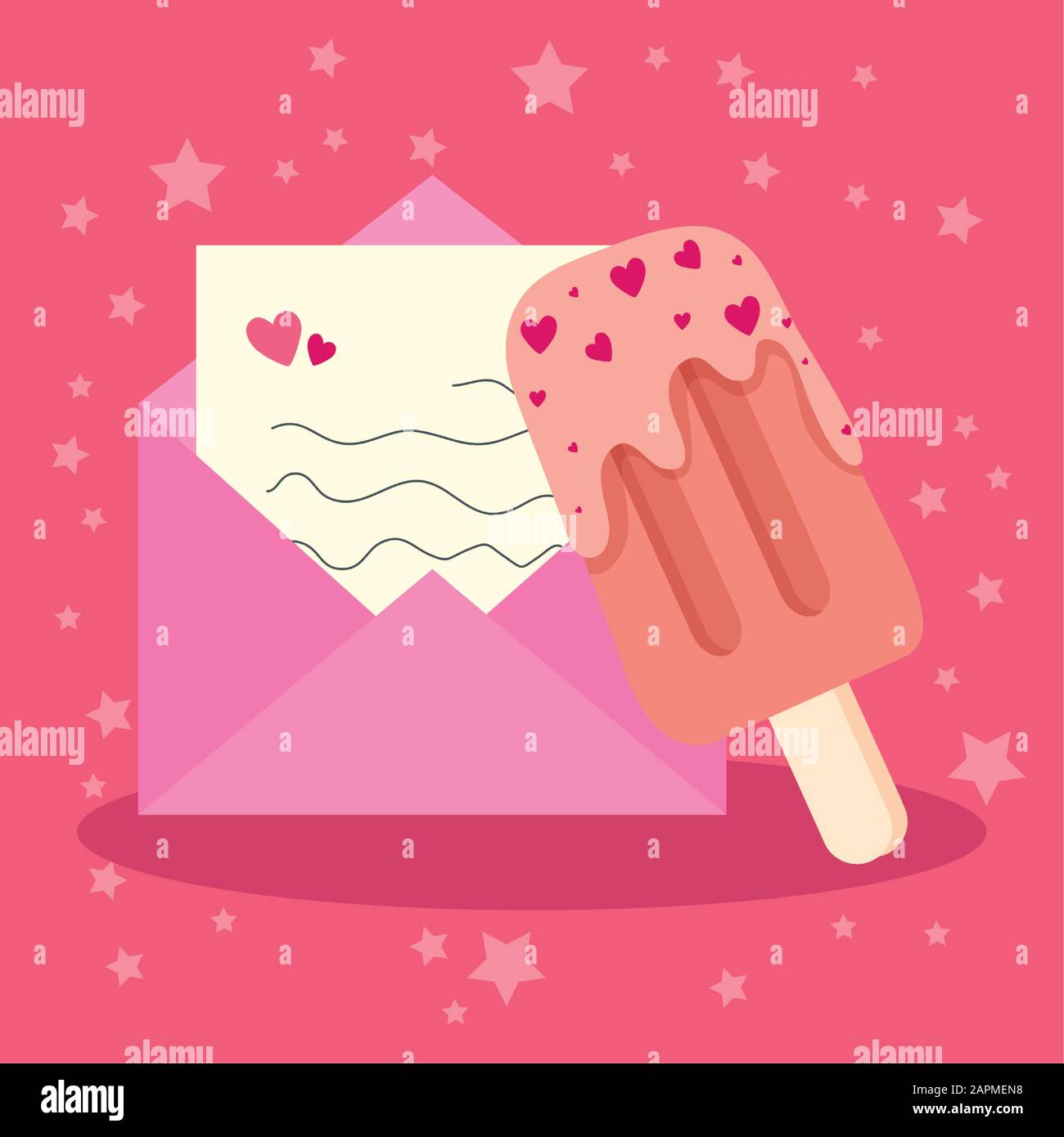 Empty ice cream cartoon Stock Vector Images - Alamy