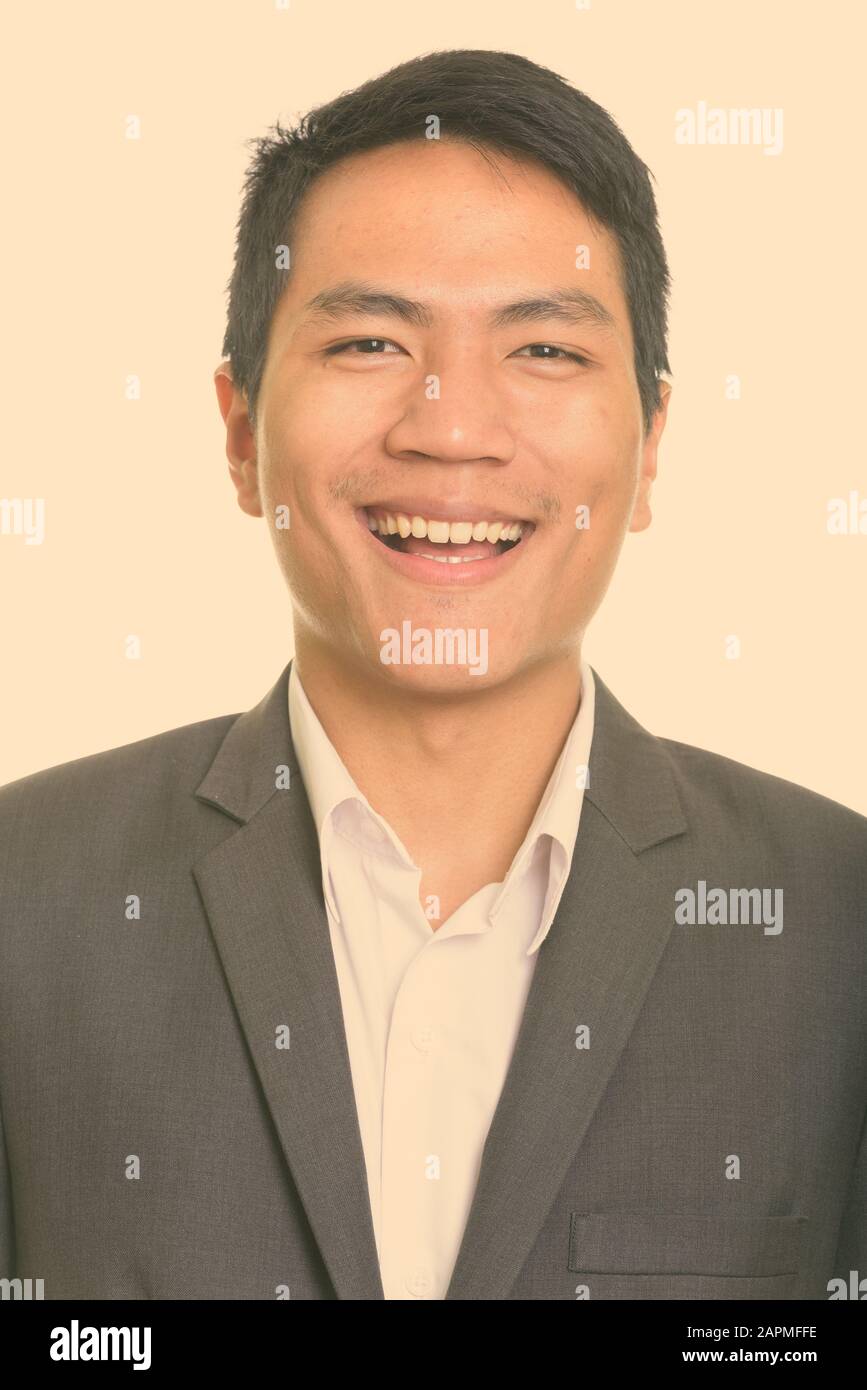 Happy asian businessman hi-res stock photography and images - Alamy