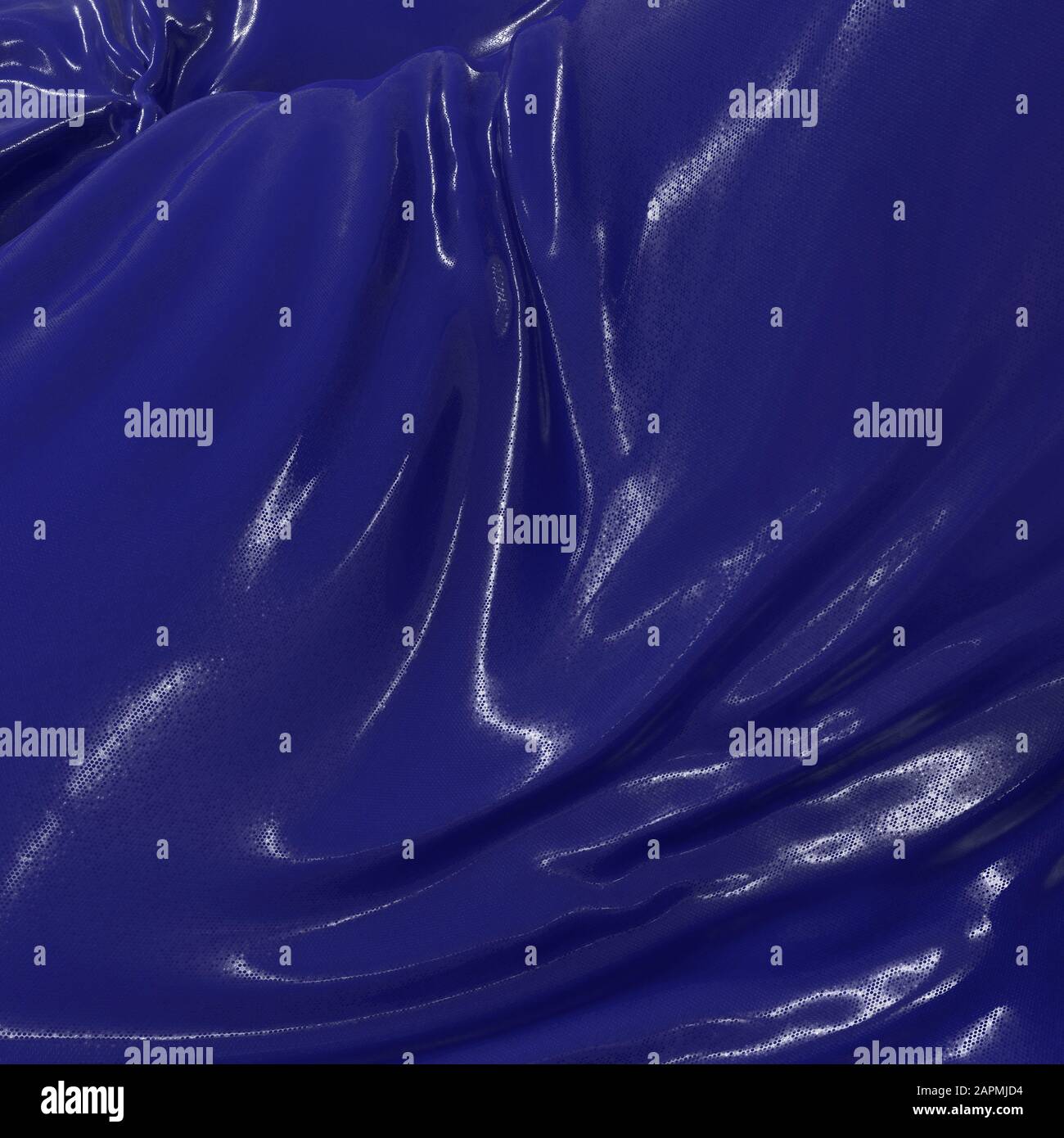Abstract and shiny luxury silk cloth in shape of liquid wave with folds ...