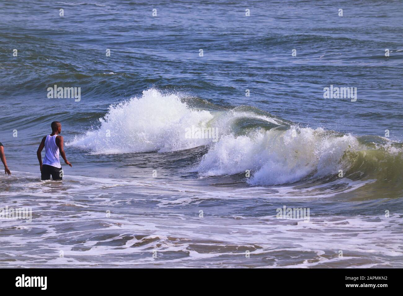beautiful beach and tropical hind ocean ,india Stock Photo - Alamy