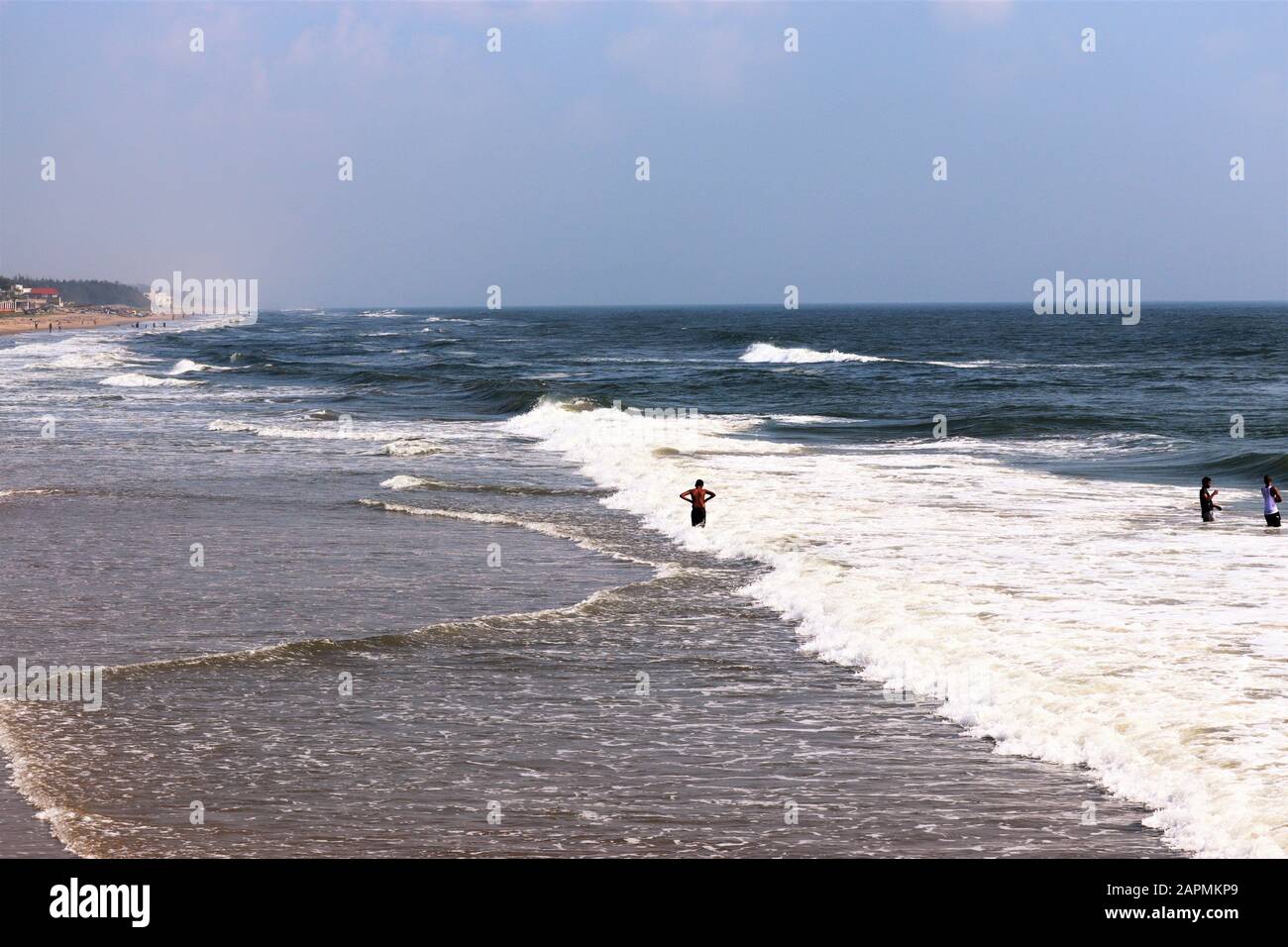 beautiful beach and tropical hind ocean ,india Stock Photo - Alamy