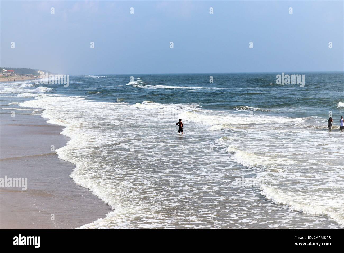 beautiful beach and tropical hind ocean ,india Stock Photo - Alamy