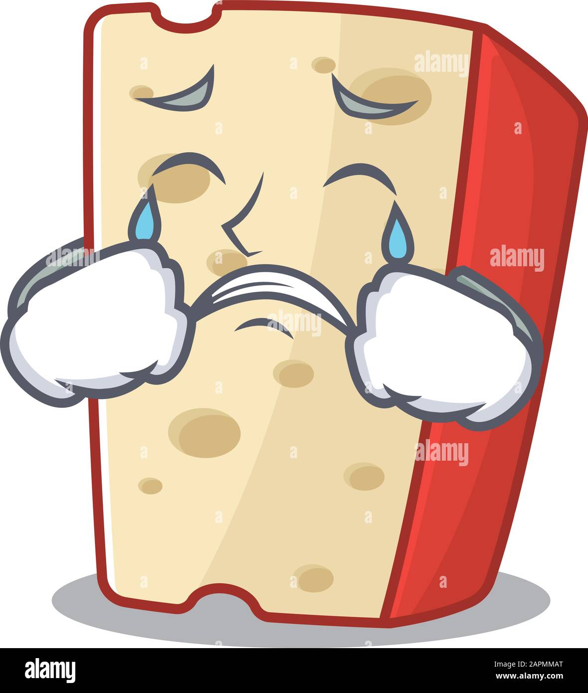 Sad of dutch cheese cartoon mascot style Stock Vector Image & Art - Alamy