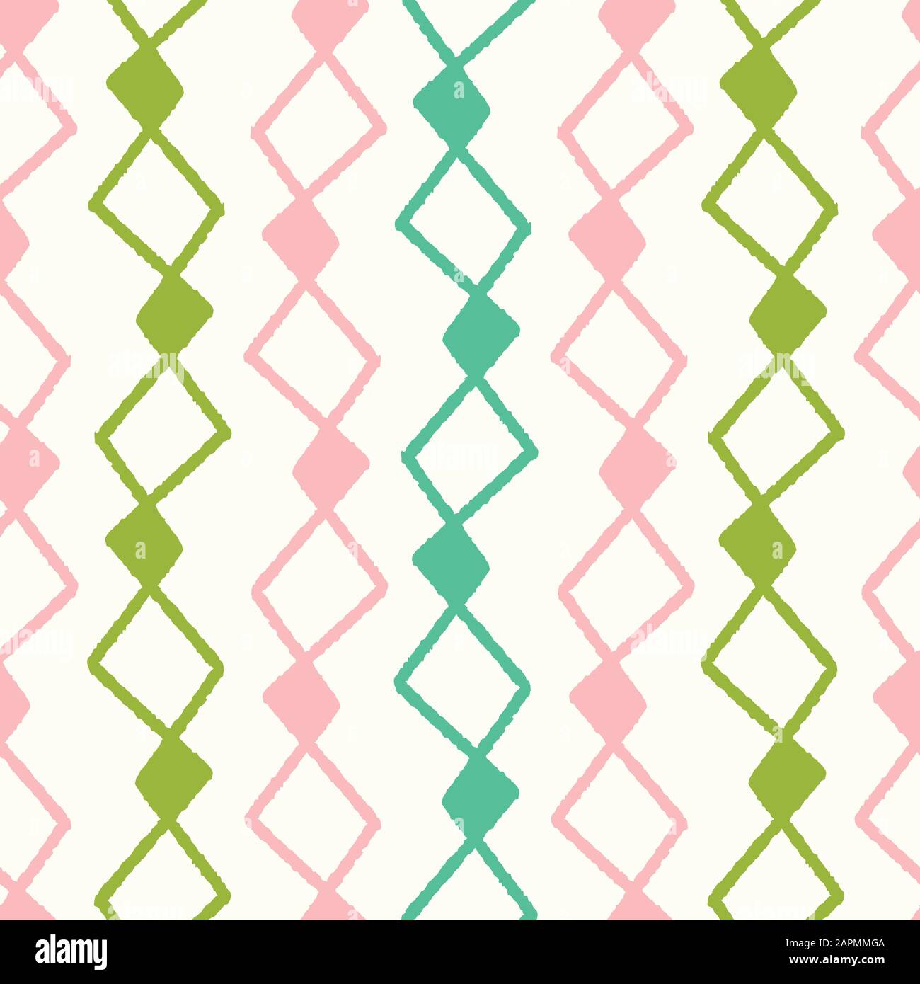 Abstract diamond stripe seamless repeat pattern. Vector geometric ...