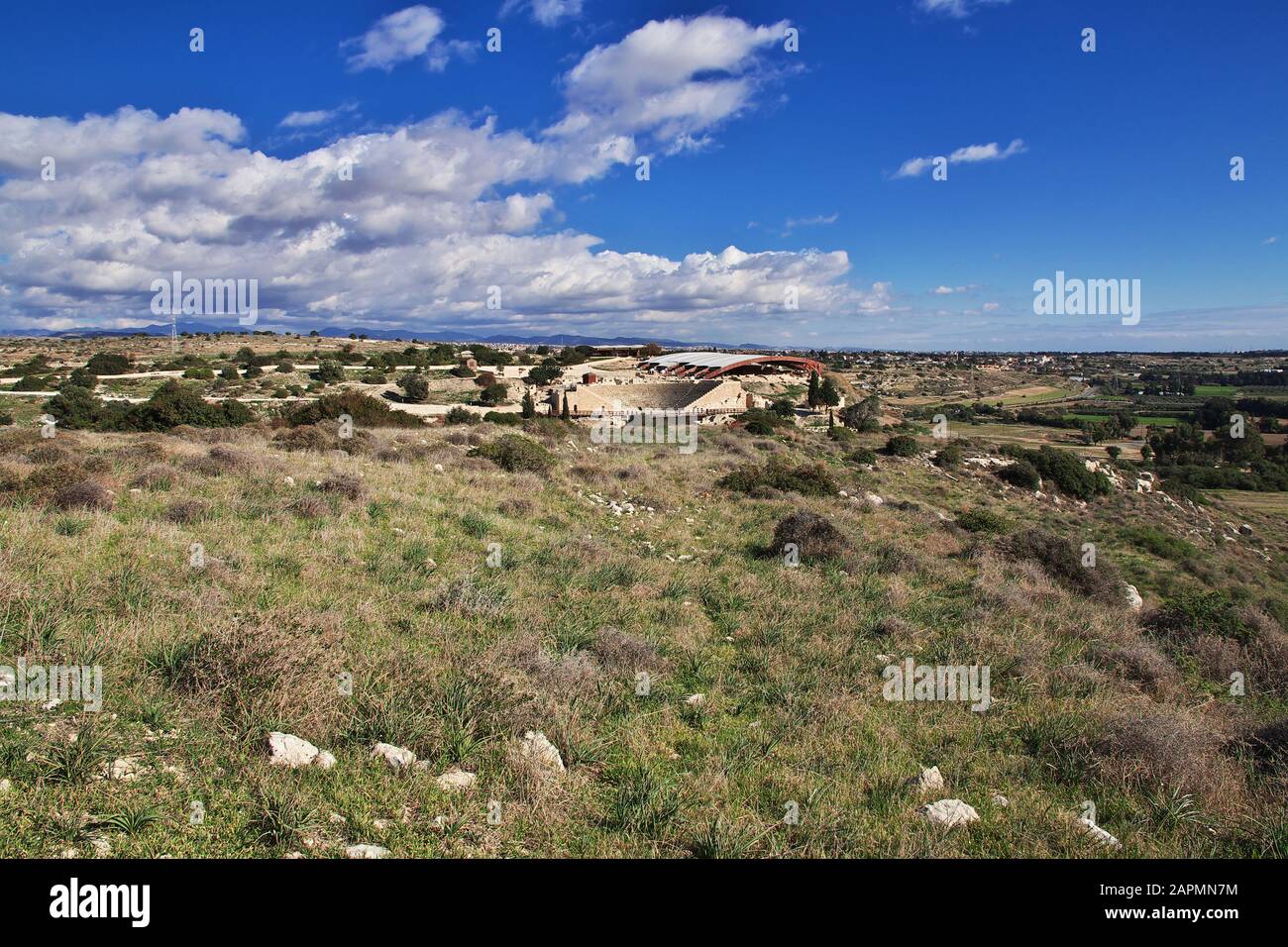 Ancient ruins of Kourion, Cyprus Stock Photo - Alamy