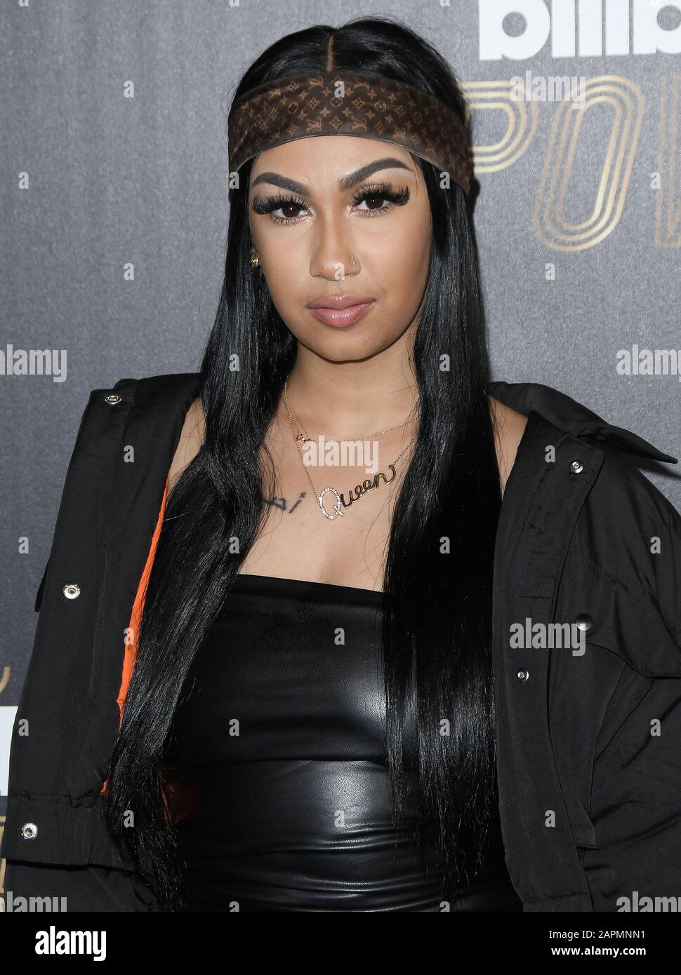 Los Angeles, California, USA. 23rd Jan, 2020. Queen Naija arrives at ...