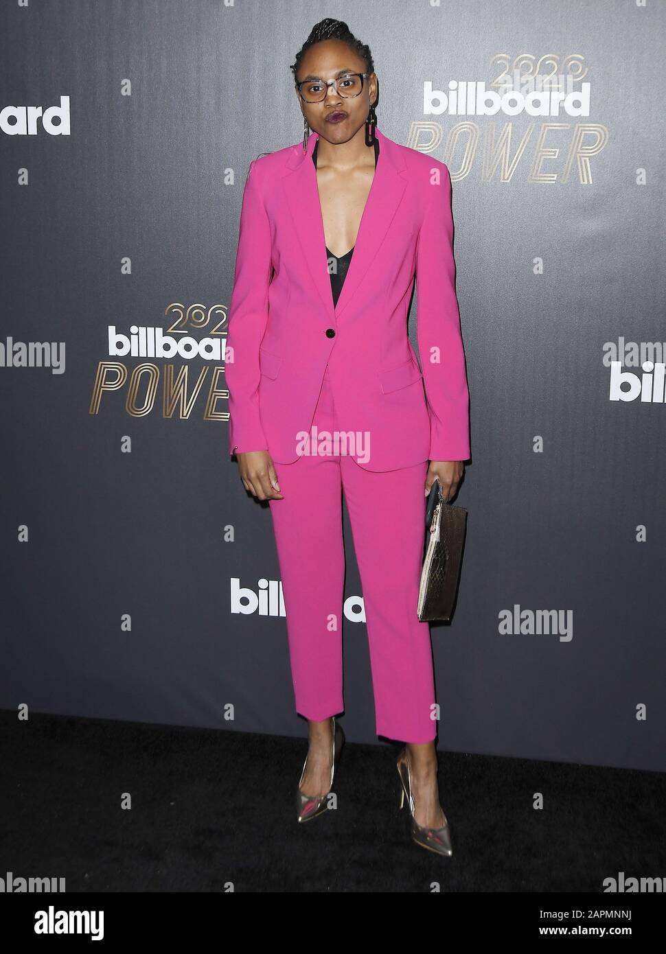 Los Angeles, California, USA. 23rd Jan, 2020. Ebonie Smith arrives at the 2020 Billboard Power ...