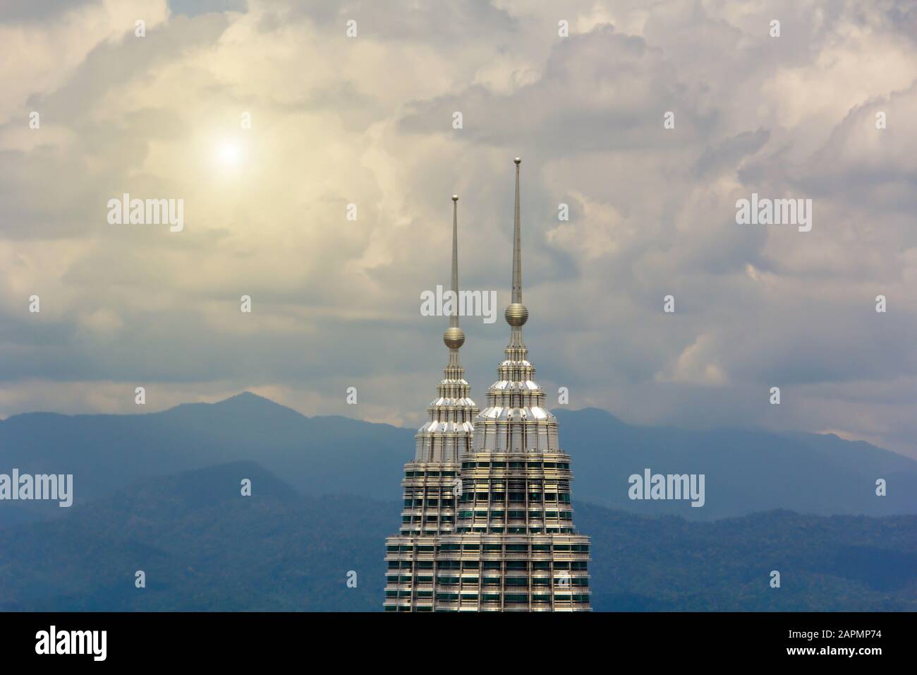 Petronas tower view top hi-res stock photography and images - Alamy