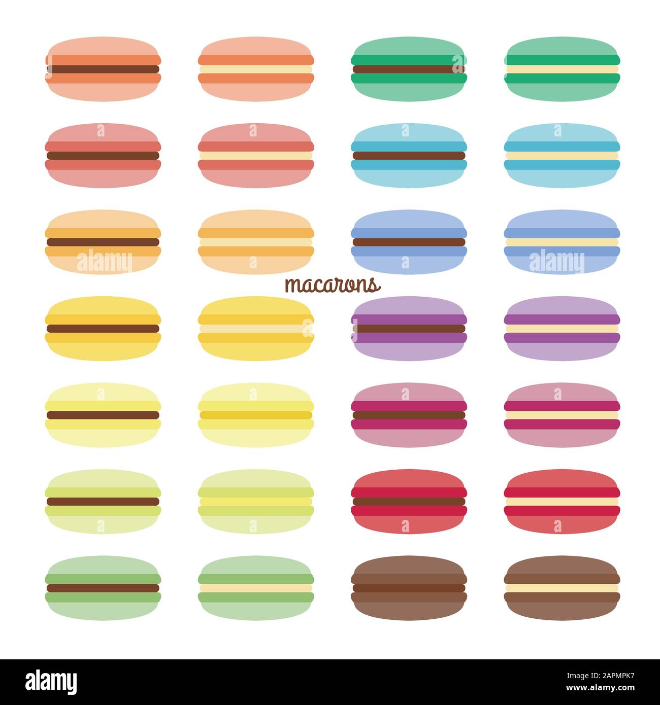 Sweet lemon chocolate cake Stock Vector Images - Alamy