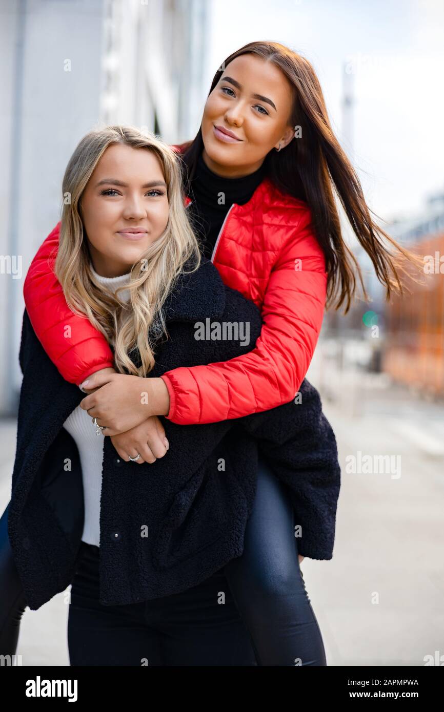 Happy close female hi-res stock photography and images - Alamy