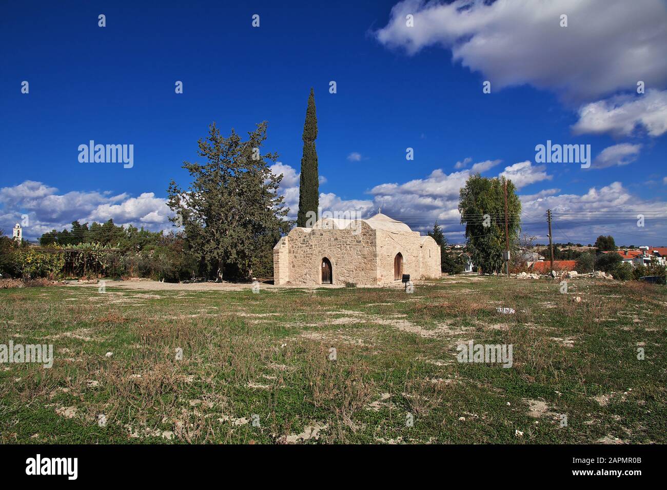 Small church in limassol hi-res stock photography and images - Alamy