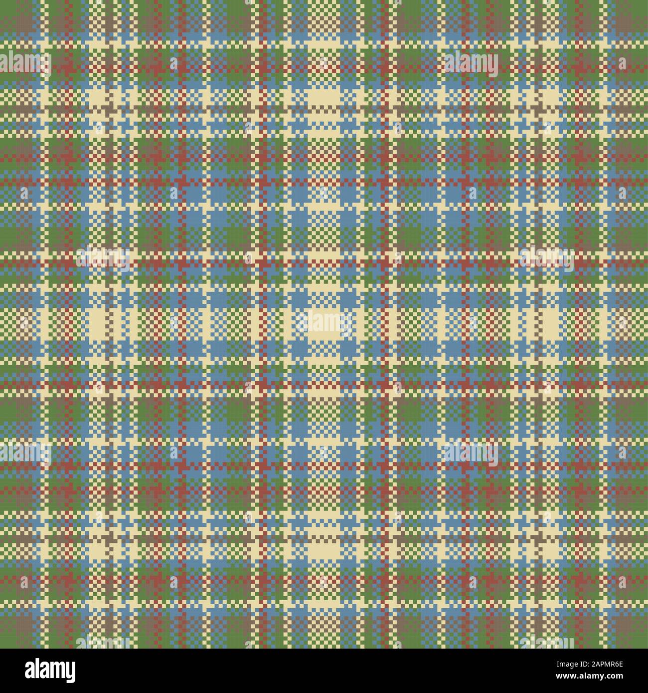 Tartan plaid pattern seamless. Print fabric texture. Check vector ...