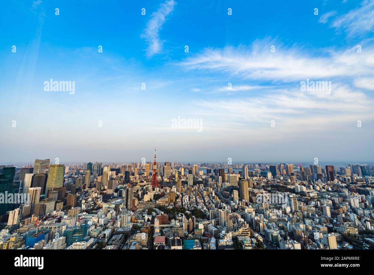 Aerial view of Tokyo city, Japan Stock Photo - Alamy
