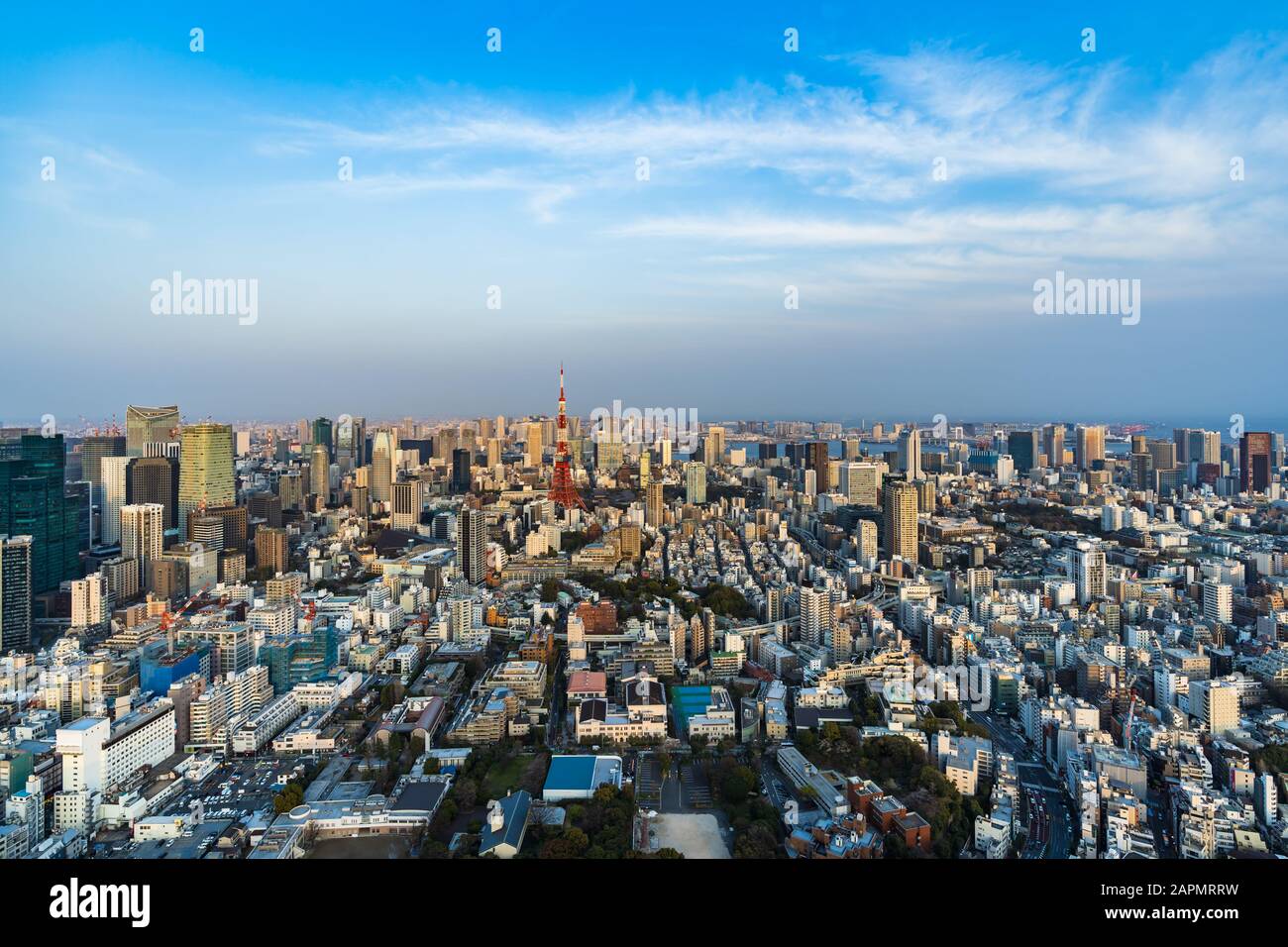 Aerial view of Tokyo city, Japan Stock Photo - Alamy