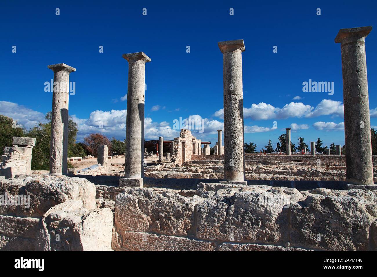 The Sanctuary Of Apollo, Cyprus Stock Photo - Alamy