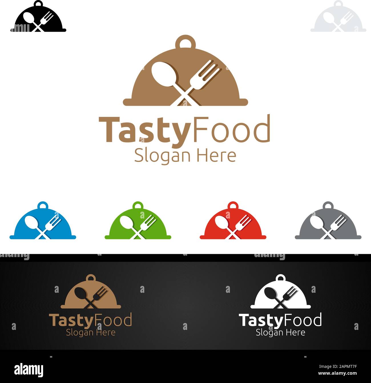 Good Food Restaurant Logo Stock Vector Image & Art - Alamy