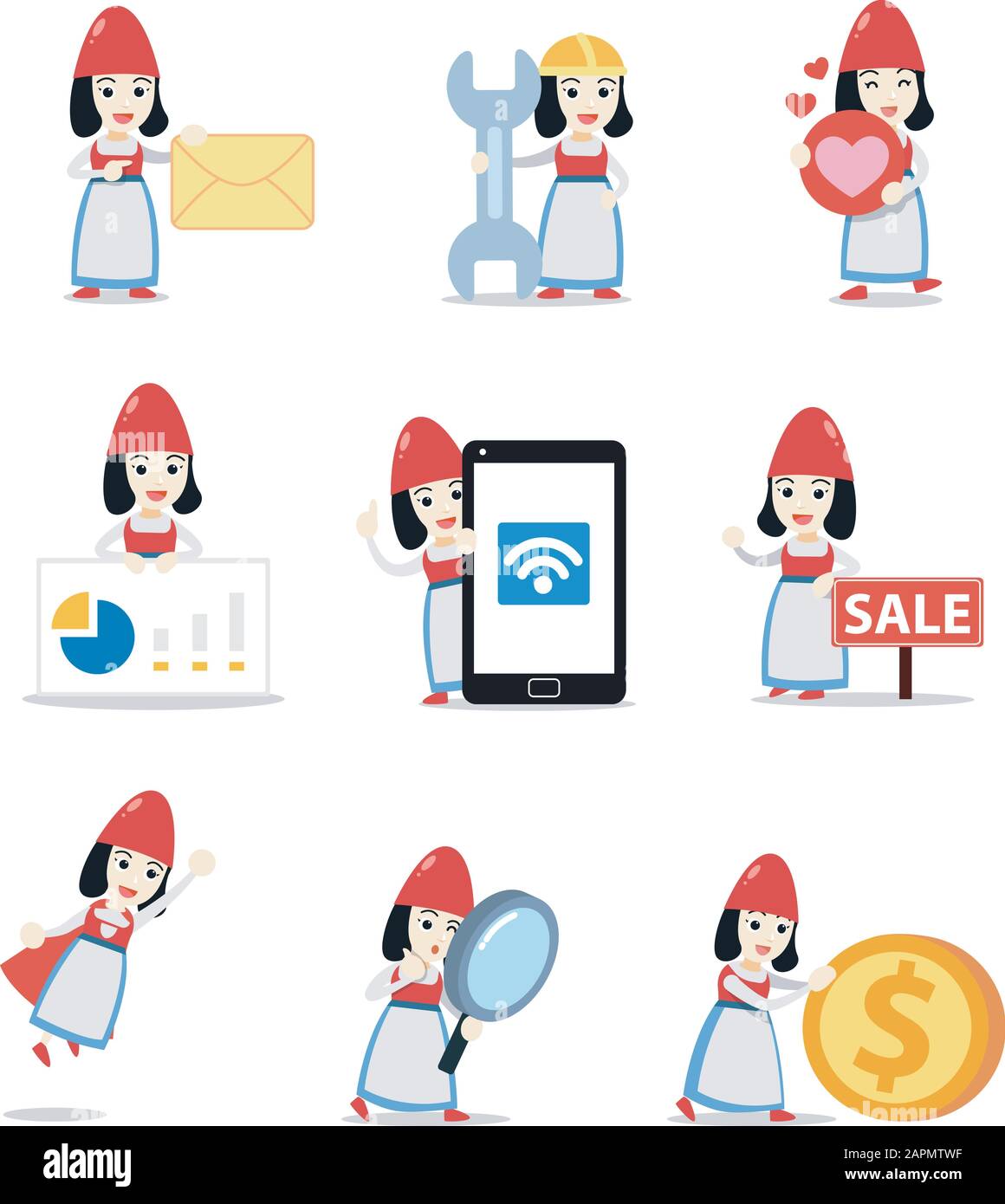 Dwarf female midget hi-res stock photography and images - Alamy