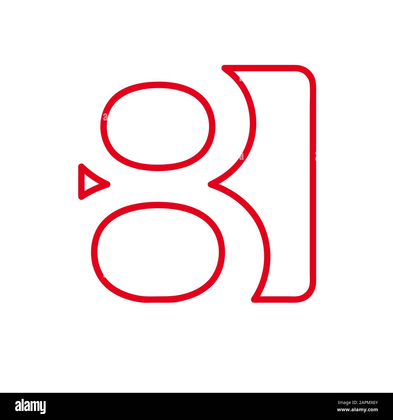 8 sign hi-res stock photography and images - Alamy