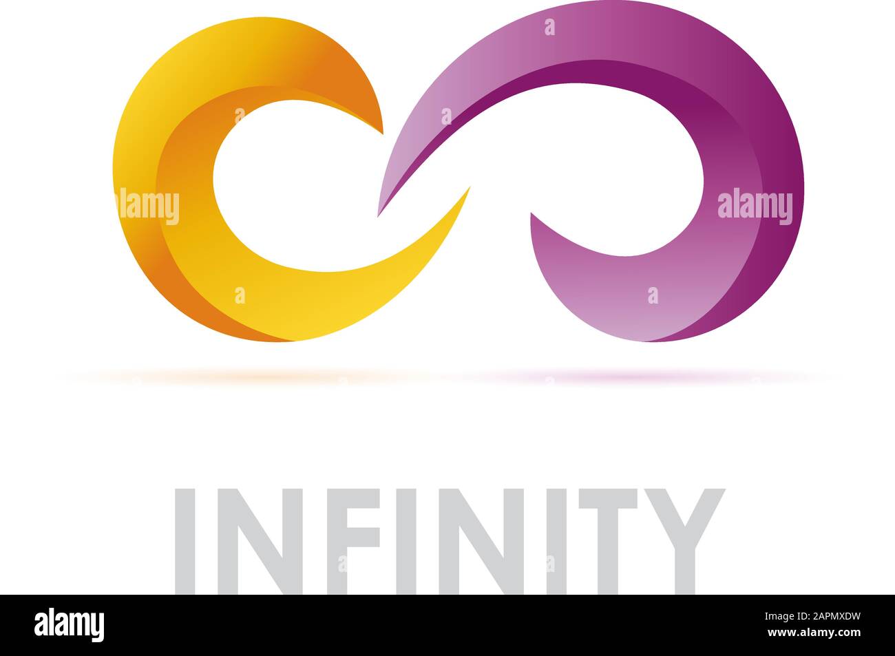 Vector abstract sign infinity Stock Vector Image & Art - Alamy