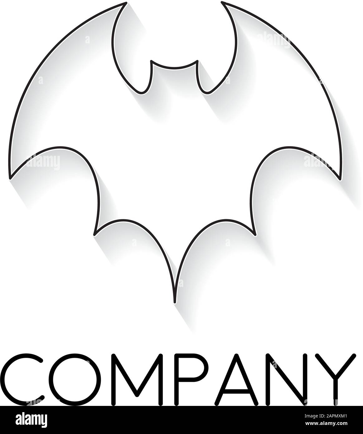 Batman Signal Outline