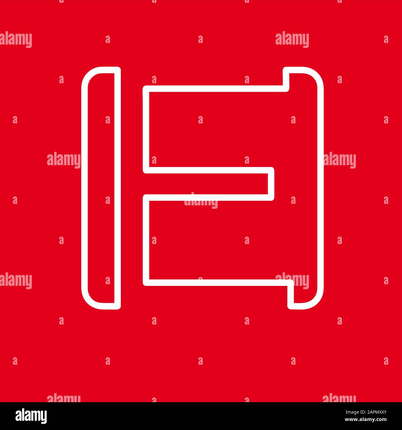 Letter e sign Stock Vector Images - Alamy