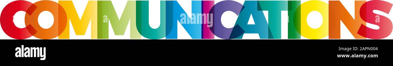 Communications rainbow hi-res stock photography and images - Alamy