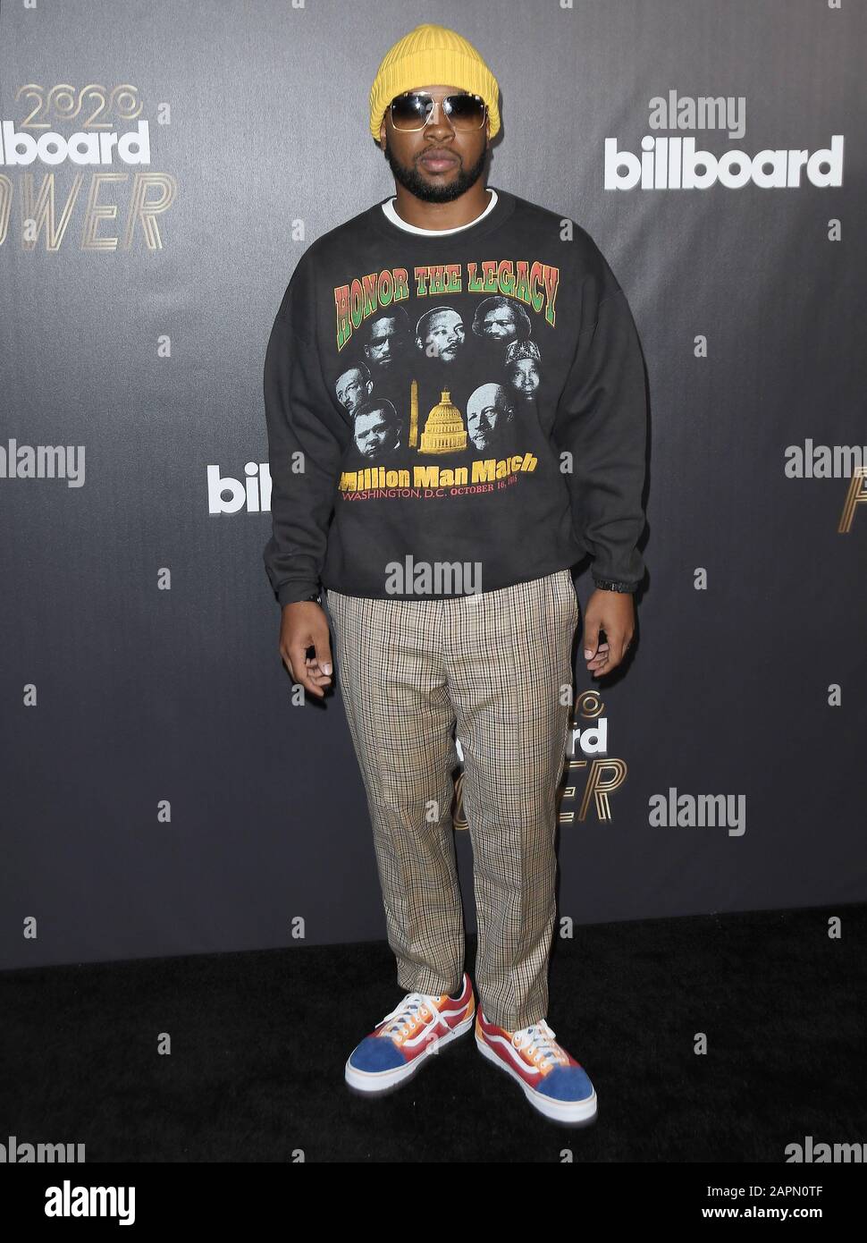 Los Angeles, California, USA. 23rd Jan, 2020. Jac Ross arrives at the ...